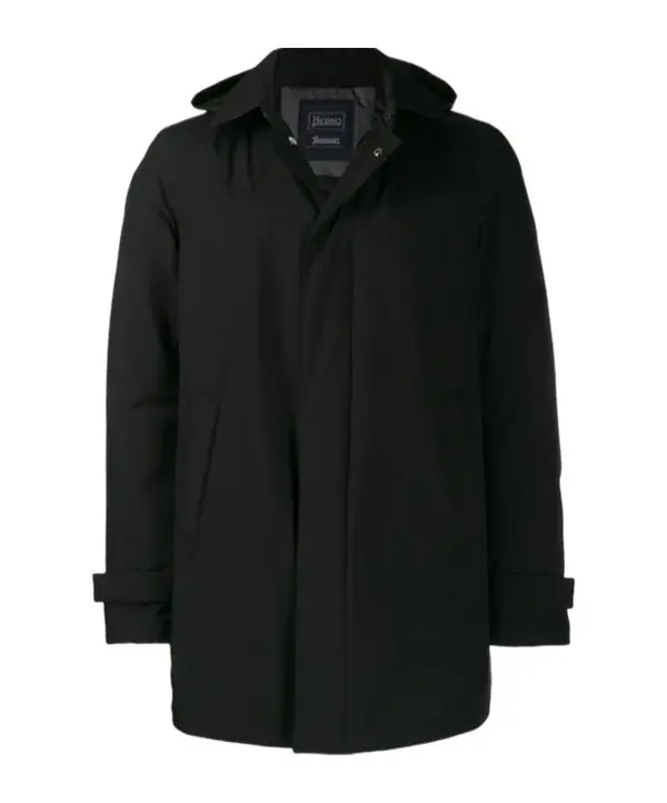 Herno Detachable Hood Overcoat