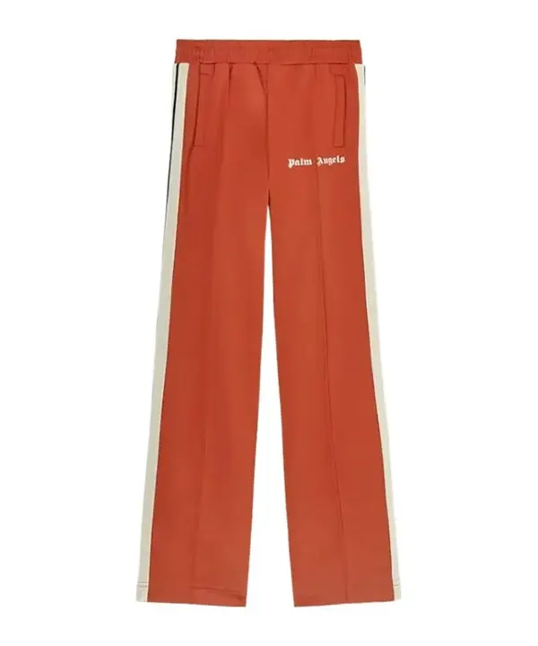 Palm Angels Striped Detail Sweatpants - Brown