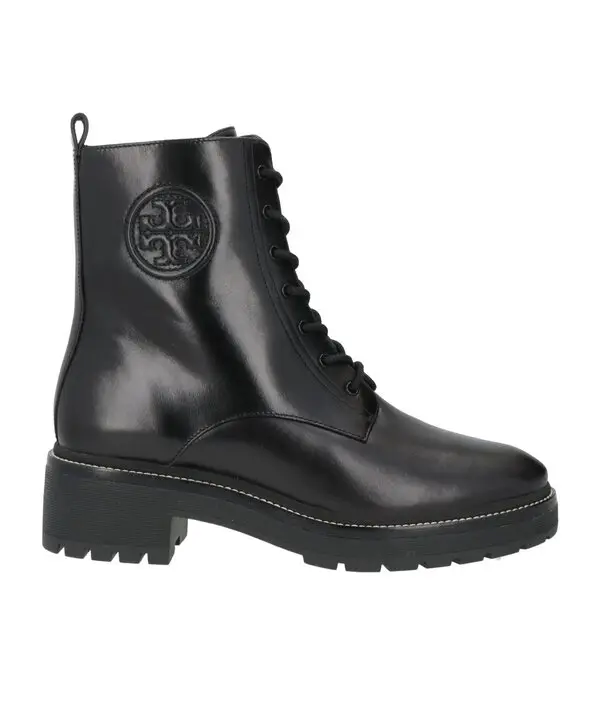 Tory Burch Solid Color Ankle Boots