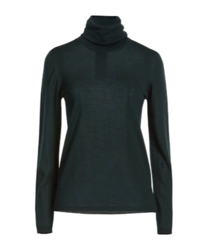 Max Mara High-neck Knitted Sweater - Green
