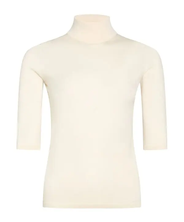 Max Mara Solid Color Thin Knit Top