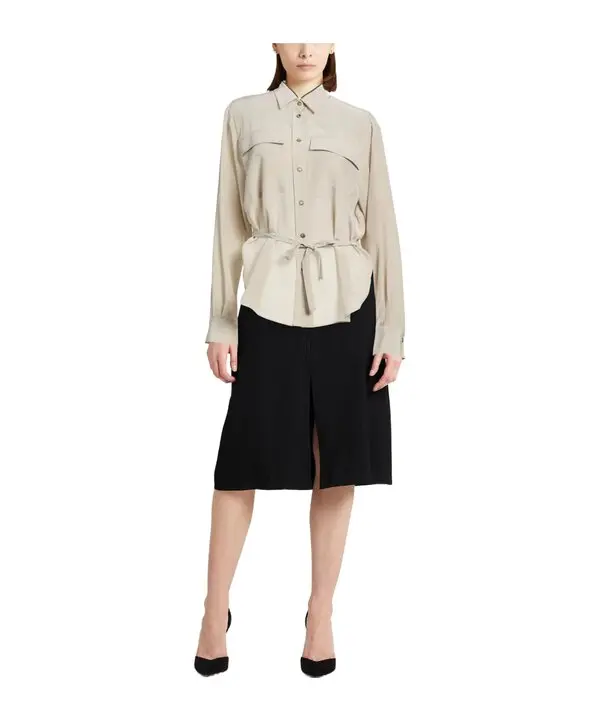 Brunello Cucinelli Solid Colour Shirts Blouses