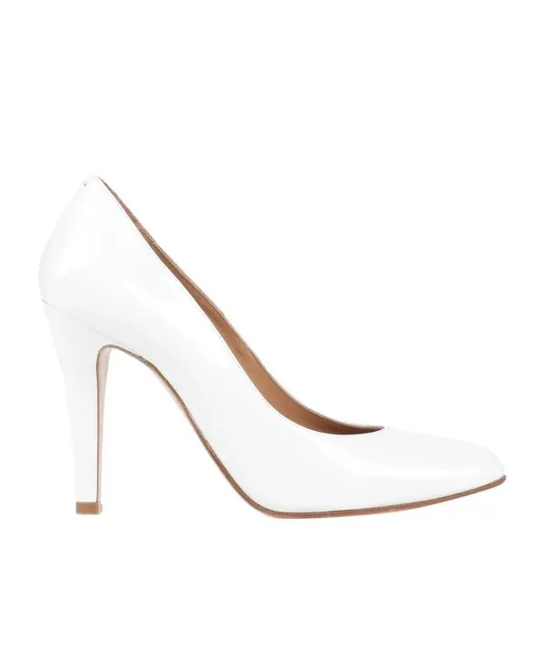 MAISON MARGIELA Patent Leather Cone Heel Pumps