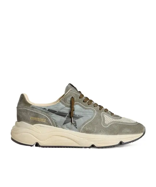 GOLDEN GOOSE Running Sole Sneakers - Light Blue