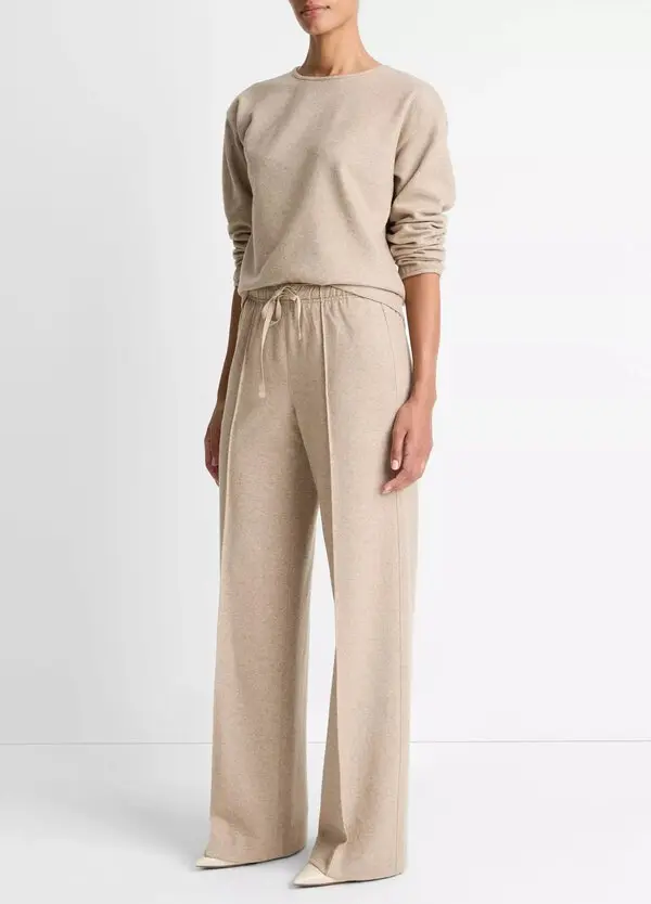 Vince Tailored Wide-leg Wool-blend Pants