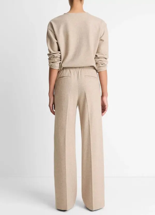 Vince Tailored Wide-leg Wool-blend Pants