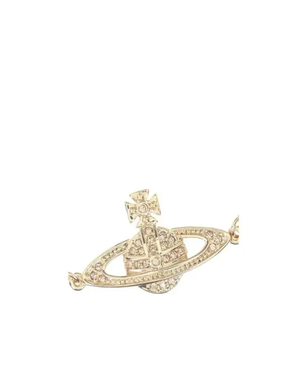 VIVIENNE WESTWOOD Crystal Logo Bracelet