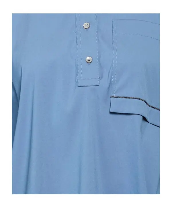 Brunello Cucinelli Solid Color Short-sleeve Shirt
