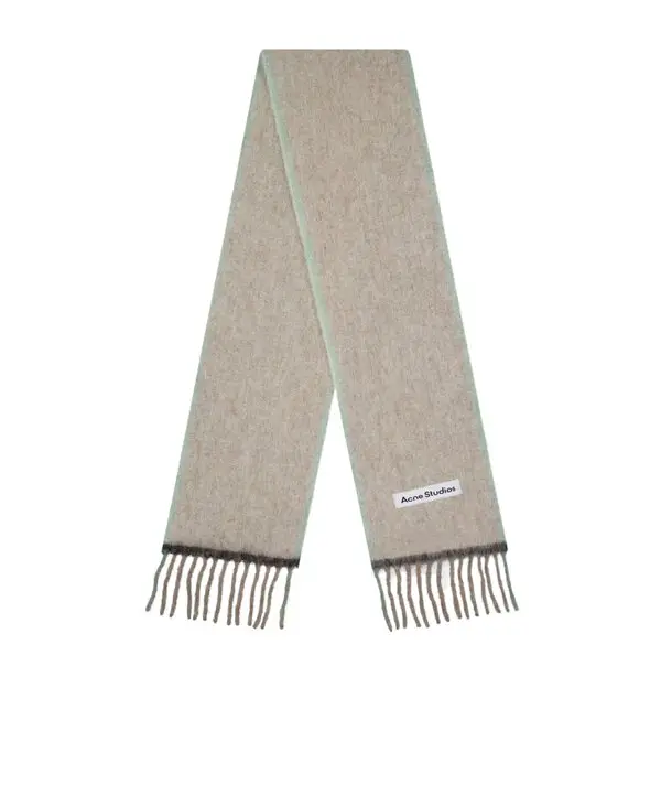 Acne Studios Vally Logo Scarf