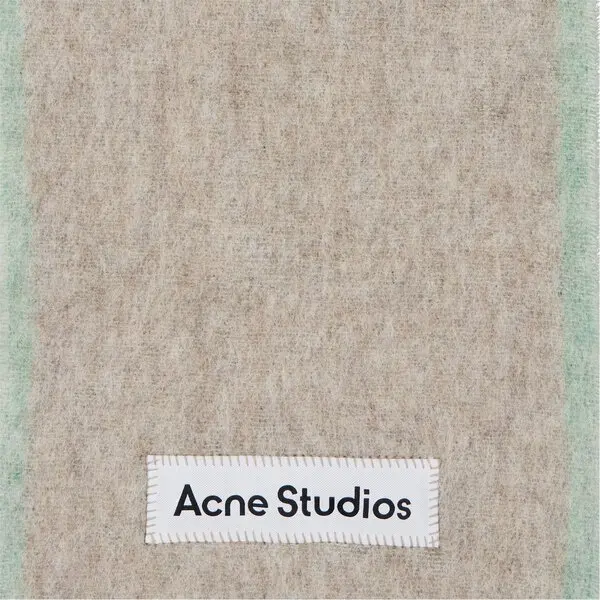 Acne Studios Vally Logo Scarf