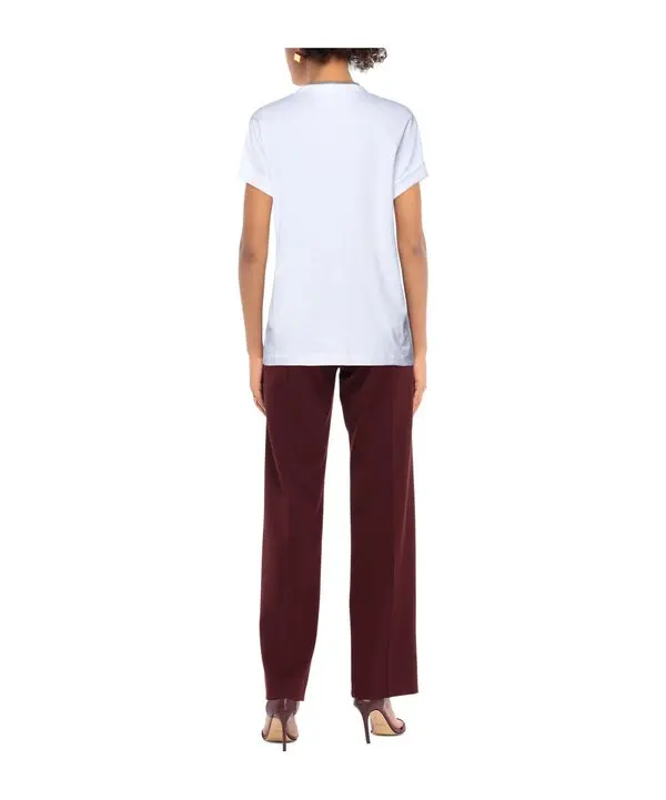 Brunello Cucinelli Solid Color Stretch T-shirt