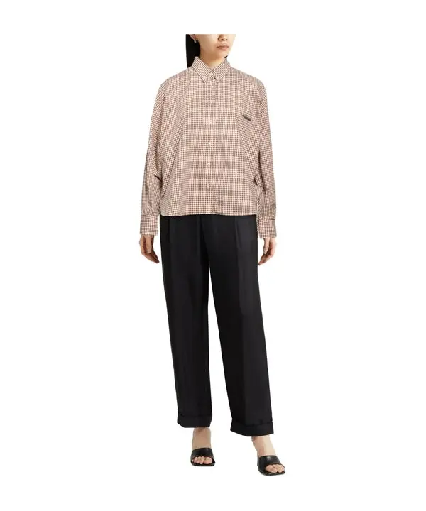 Brunello Cucinelli Checked Shirt