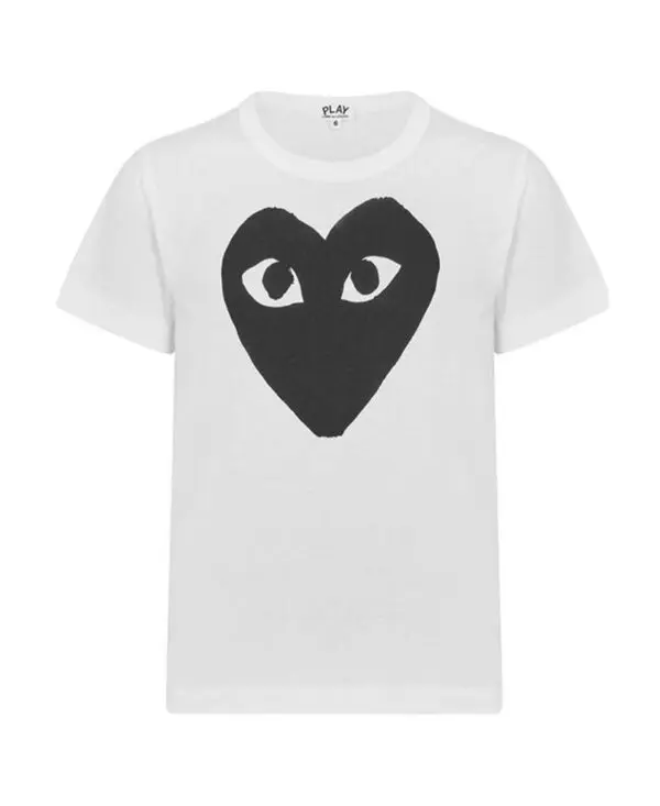 Play Comme Des Garcon Item O-neck Short-sleeved T-shirt