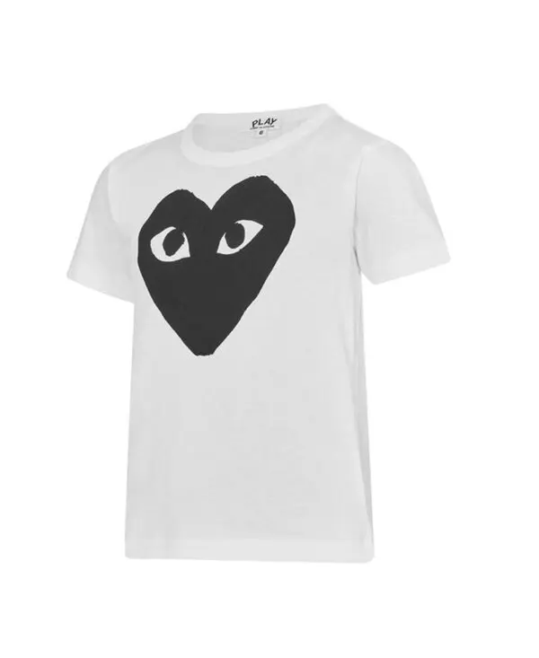 Play Comme Des Garcon Item O-neck Short-sleeved T-shirt