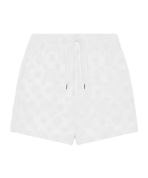 Casablanca Monogram Elasticated Shorts - White
