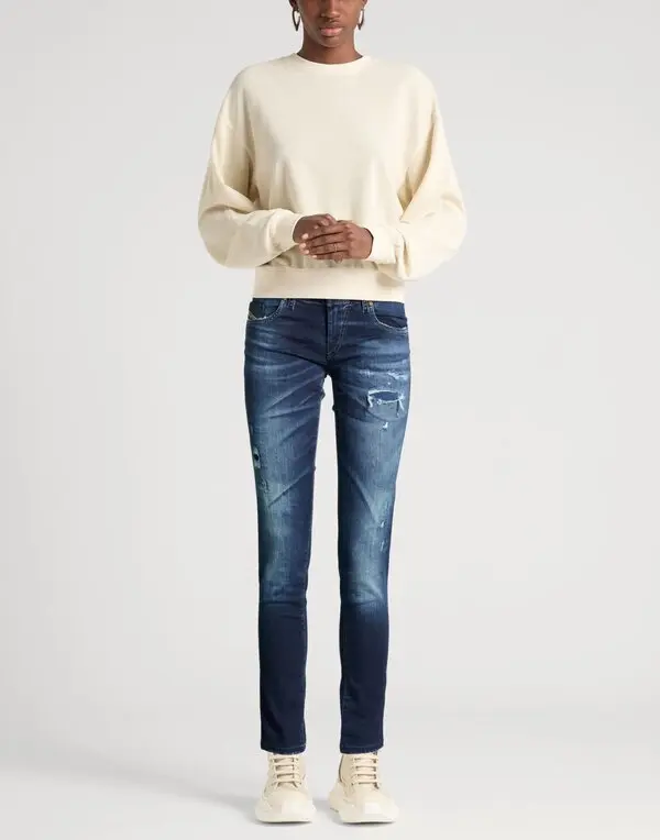 DIESEL® Dark Stretch Ripped Jeans