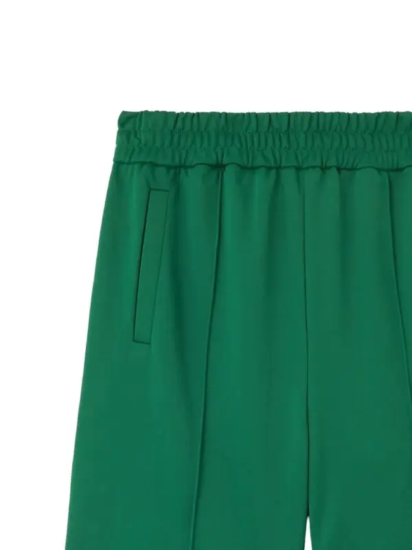Palm Angels Curved Logo Track Shorts