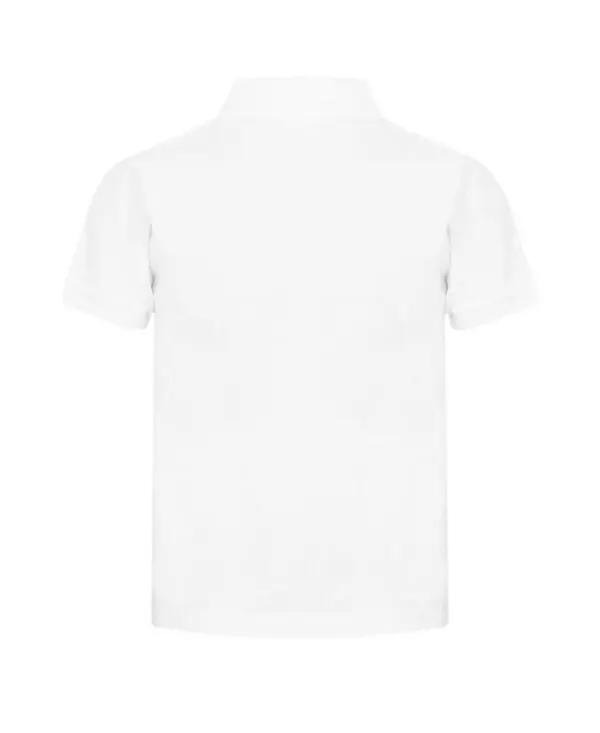 Play Comme Des Garcon Logo Short-sleeved Polo Shirt