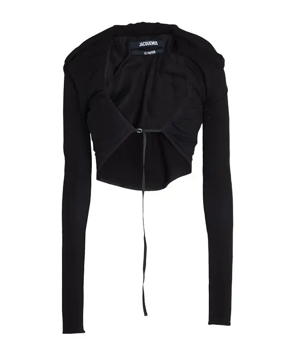 Jacquemus Stretch Solid Knit Sweater