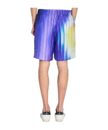 Casablanca Printed Silk Shorts
