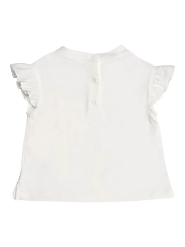 Etro Baby T-shirt With Pegaso Embroidery