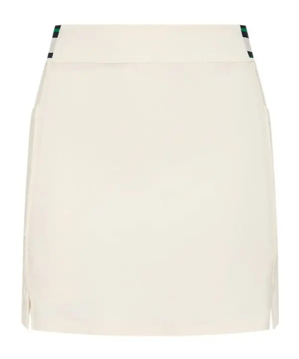 The Upside Striped Detail Mini Skirt - Cream