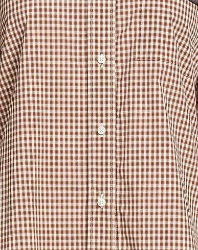 Brunello Cucinelli Checked Poplin Shirt