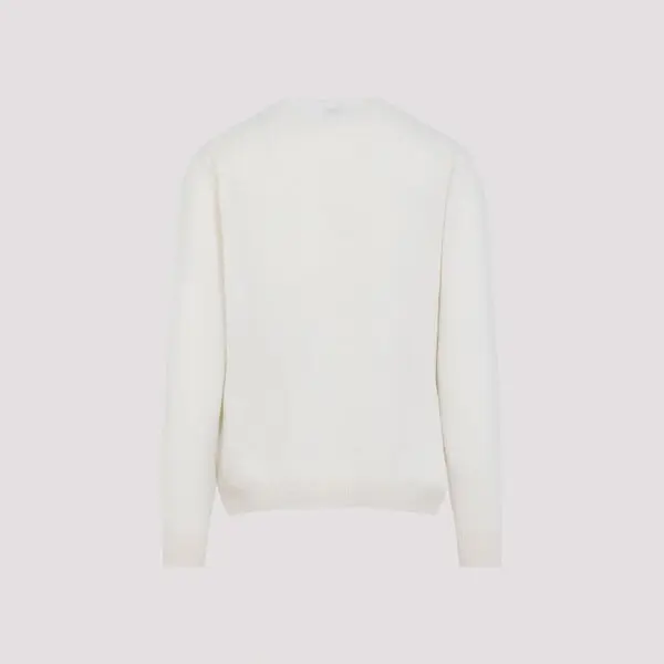 Etro Cashmere Crew Neck Sweater - White