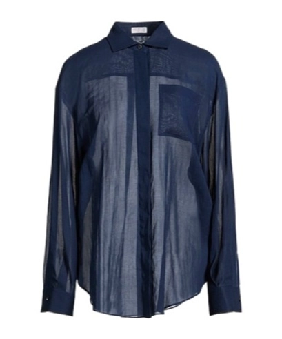 Brunello Cucinelli Solid Colour Shirts