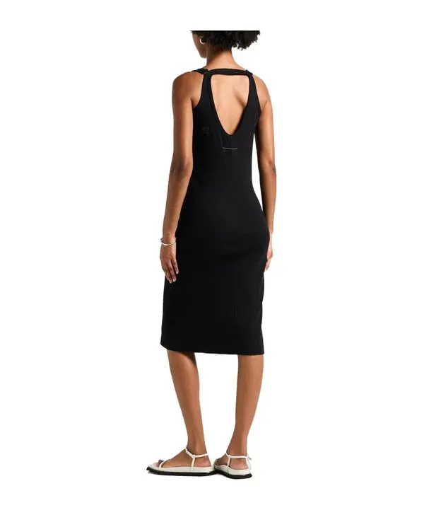 MAISON MARGIELA Sleeveless Scoop Neck Bodycon Dress