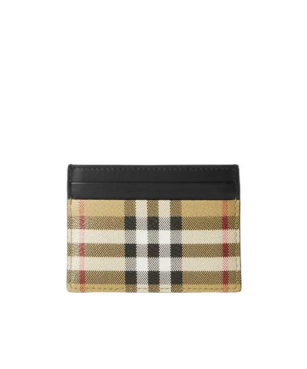 Burberry Check Card Holder