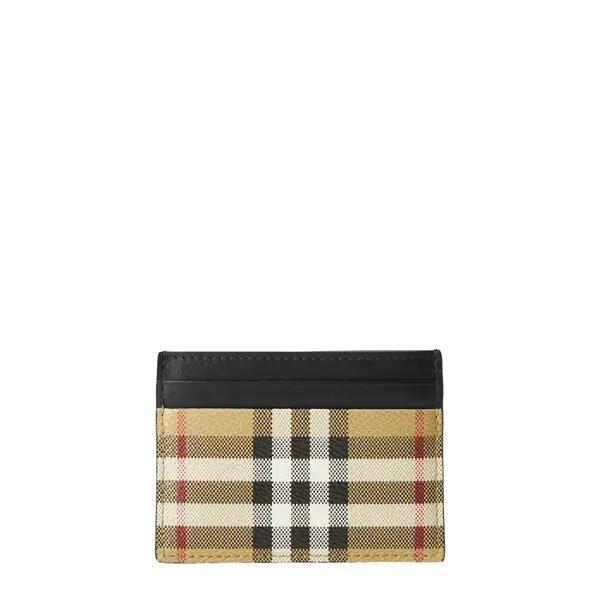 Burberry Check Card Holder