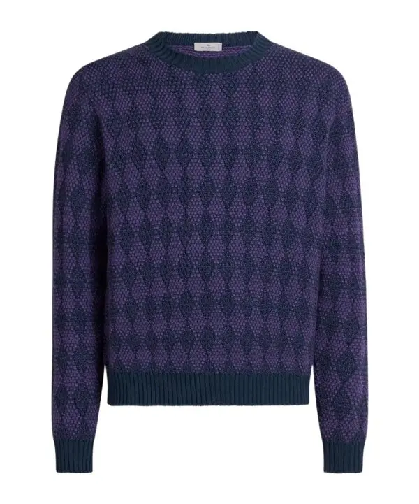 Etro Wool Jacquard Sweater