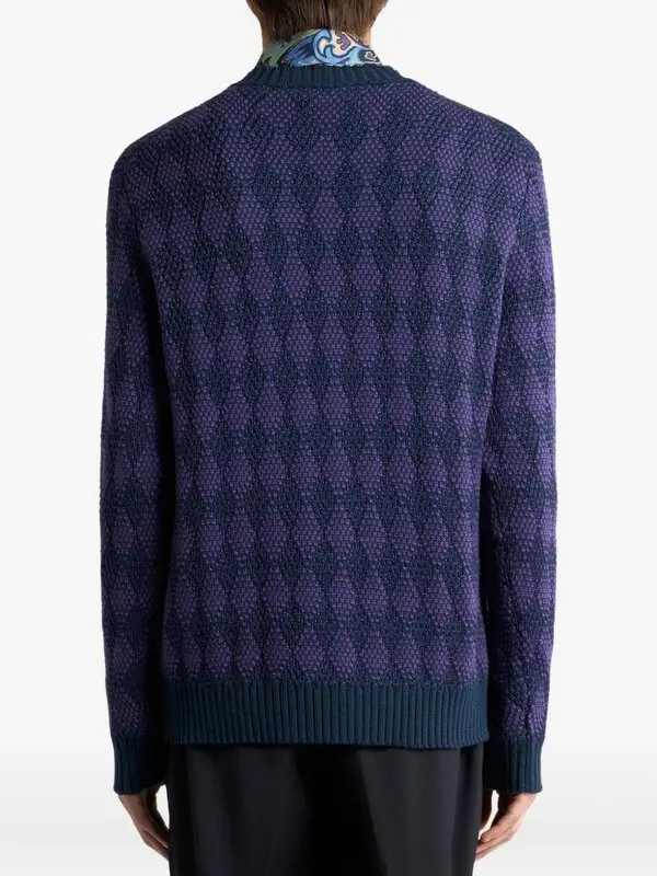 Etro Wool Jacquard Sweater
