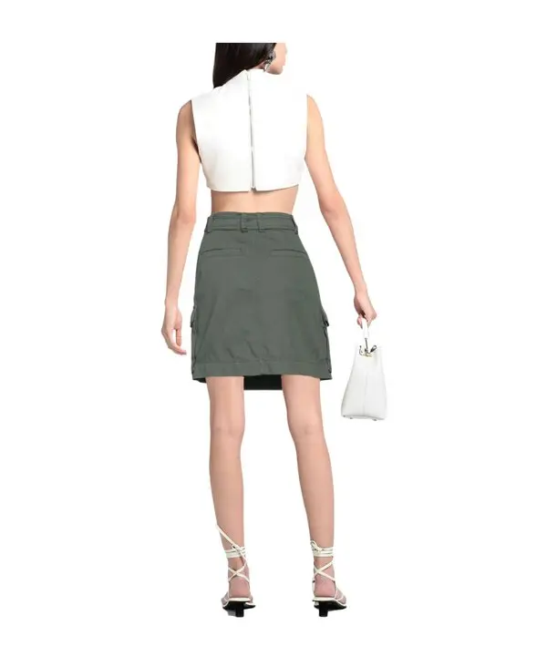 Max Mara Solid A-line Skirt