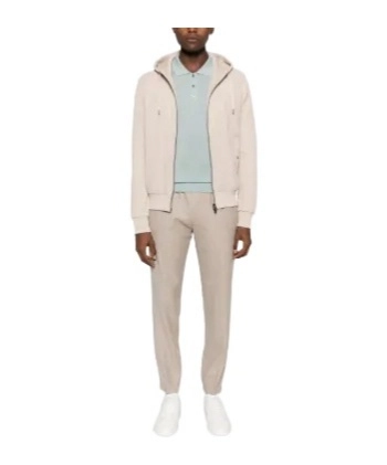 Herno Zip-up Hooded Jacket - Nude