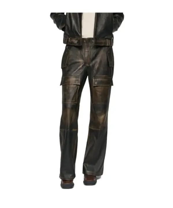 MISBHV Vintage Leather Moto Pants
