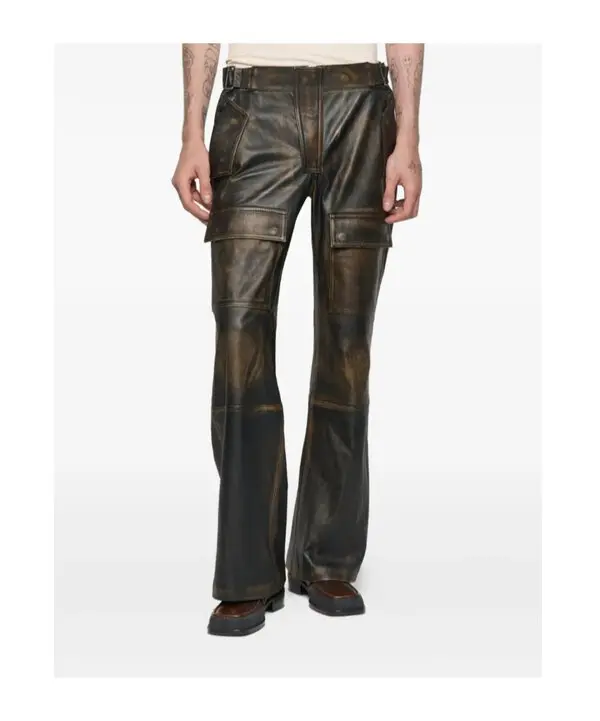 MISBHV Vintage Leather Moto Pants