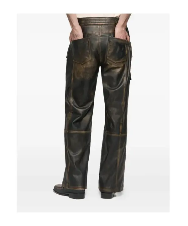MISBHV Vintage Leather Moto Pants