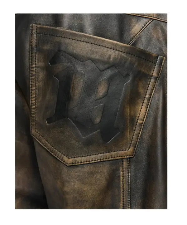 MISBHV Vintage Leather Moto Pants