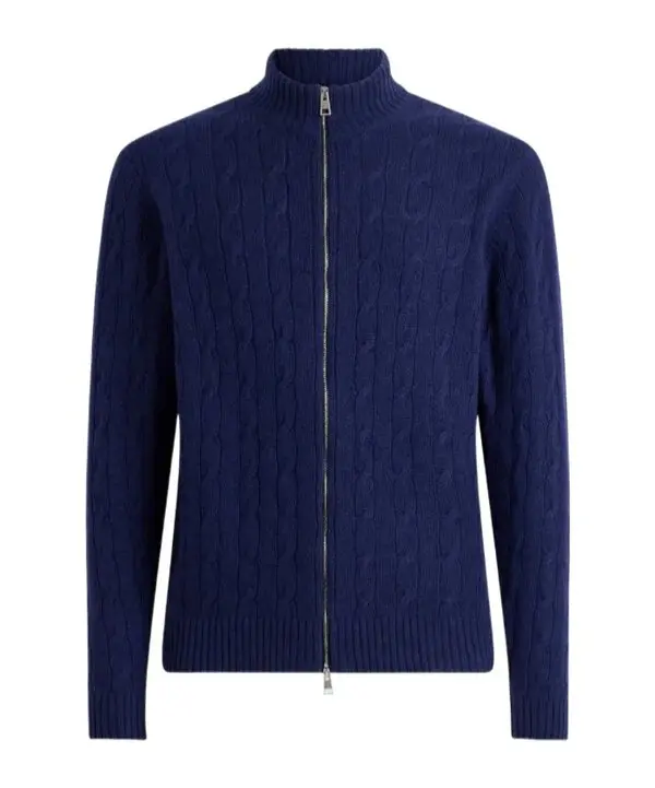 Etro Zip-up Cashmere Cardigan