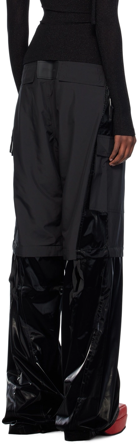 Ottolinger Patchwork Trousers With Raw-cut Finish