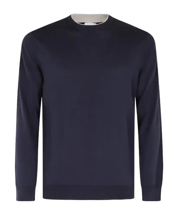 Eleventy Crew-neck Long-sleeve Sweater