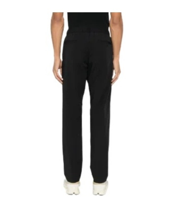 Herno Drawstring Ruffled Trousers - Black
