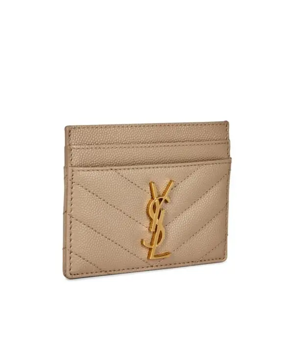 Saint Laurent Cassandre Mattelassé Card Holder