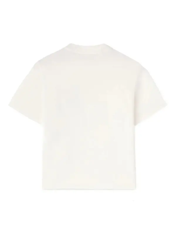 Palm Angels Logo-embroidered Cotton T-shirt