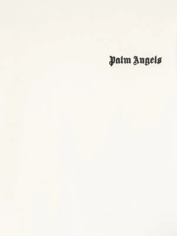 Palm Angels Logo-embroidered Cotton T-shirt