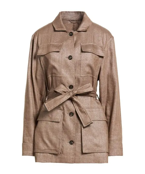 Brunello Cucinelli Belted Twill Jacket