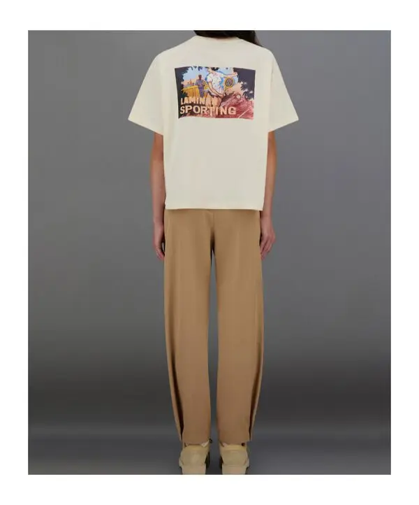 Herno Tailored Trousers With Elasticated Waist - Camel