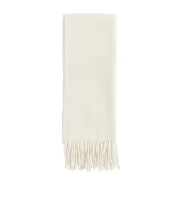 Barbour Woven Fringed Scarf